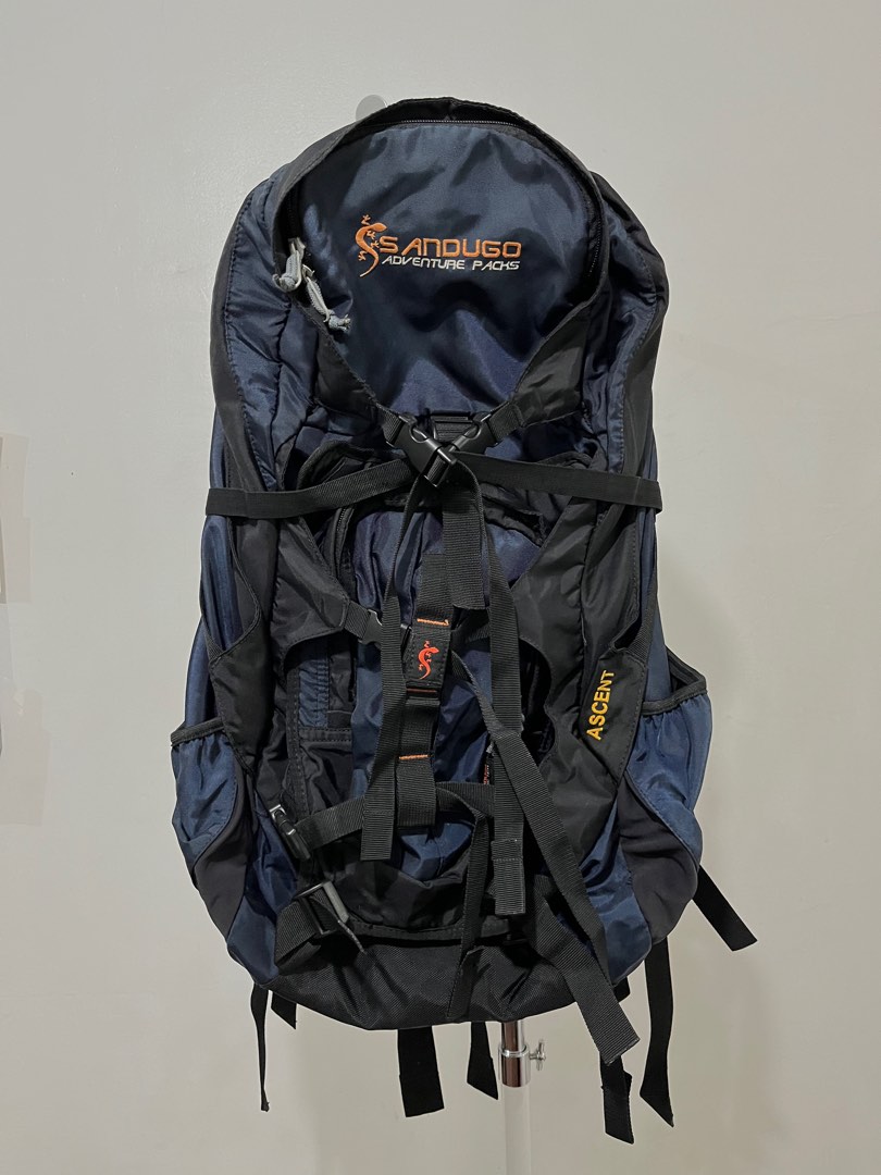 Original Sandugo Ascent 40L Backpack with Assault Pack & Rain Cover ...