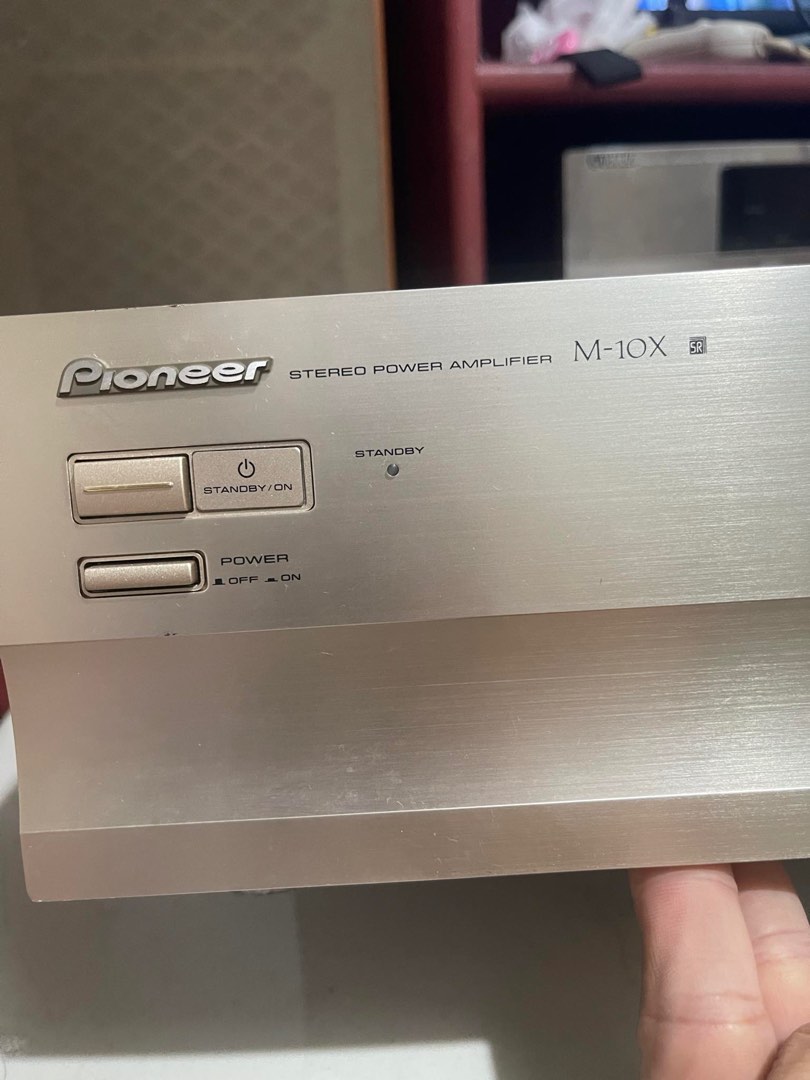 PIONEER ELITE STEREO POWER AMPLIFIER M-10X AC 110 VOLTS 50/60 HZ 135 WATTS MADE IN JAPAN, Audio ...