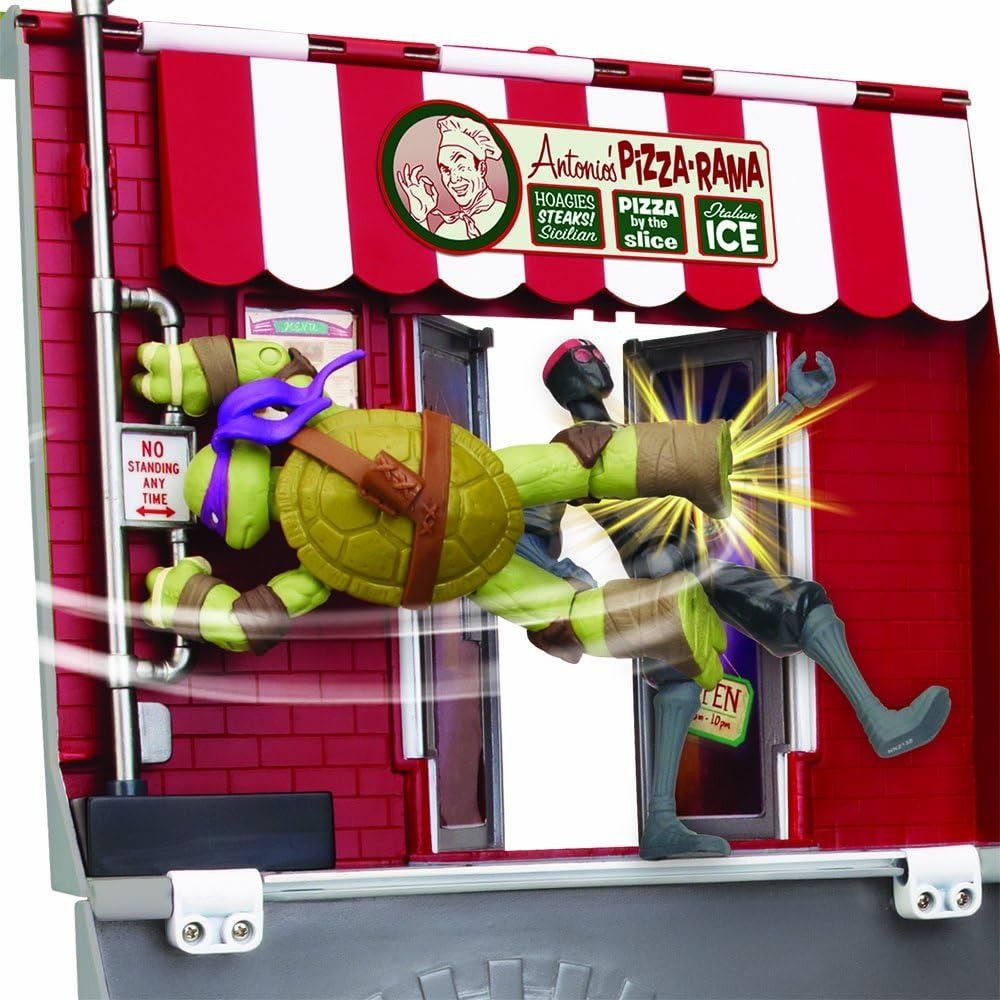 Playmates Teenage Mutant Ninja Turtles Pop Up Pizza Playset Anchovy ...