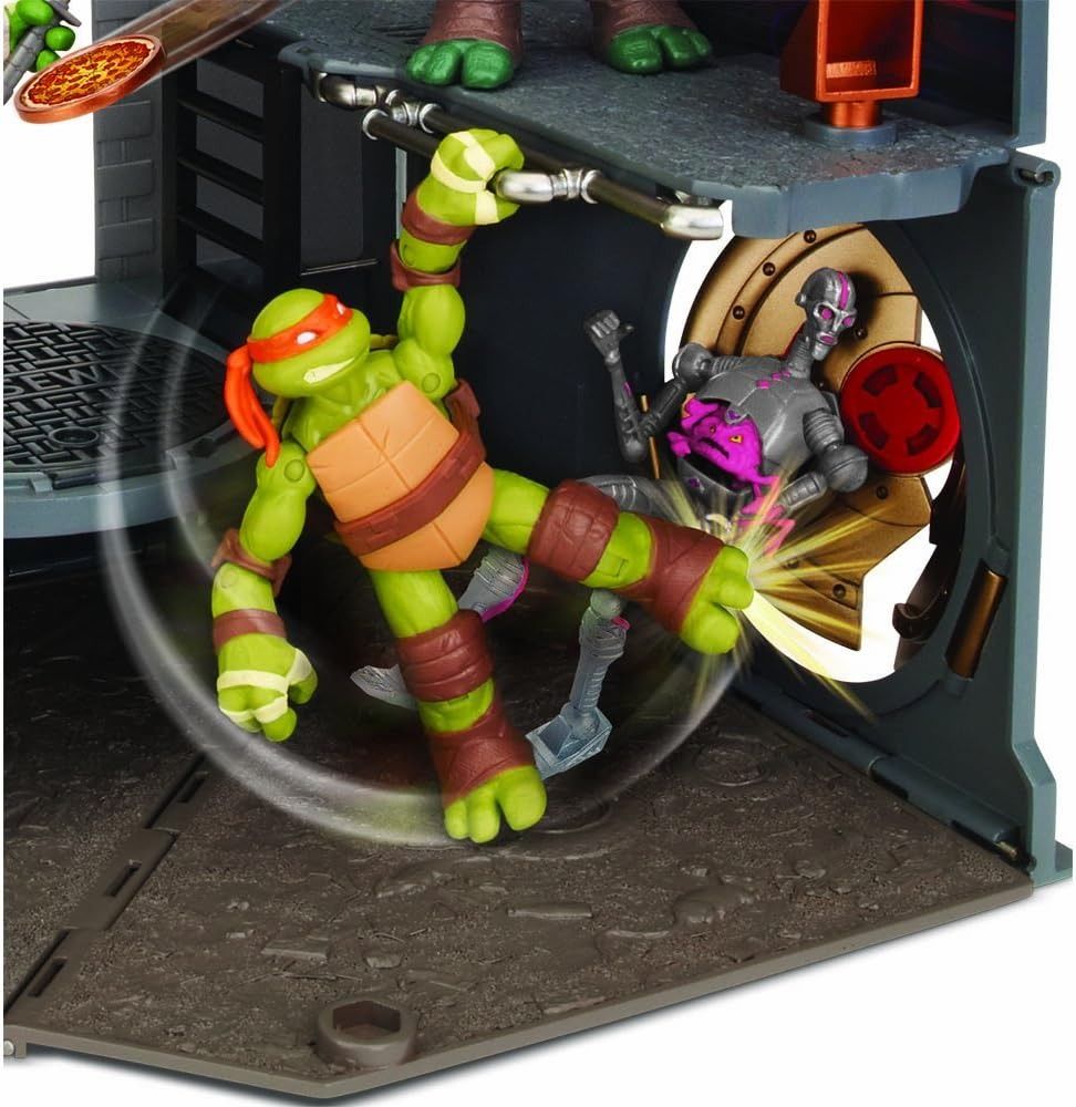 Playmates Teenage Mutant Ninja Turtles Pop Up Pizza Playset Anchovy ...