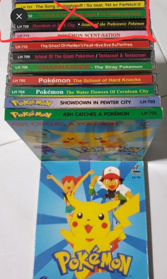 Pokemon VCD & DVD from $1, Hobbies & Toys, Music & Media, CDs & DVDs on ...