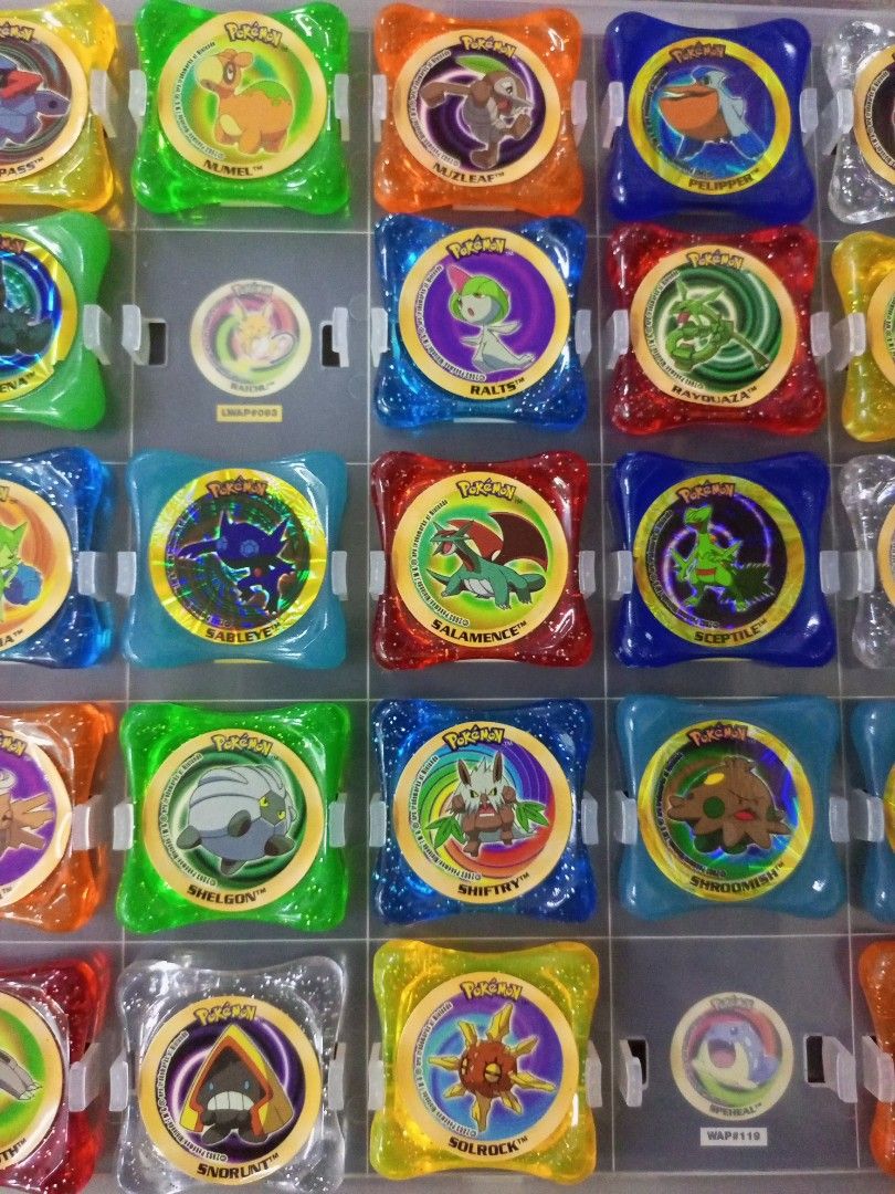 Pokemon Waps, Hobbies & Toys, Toys & Games on Carousell