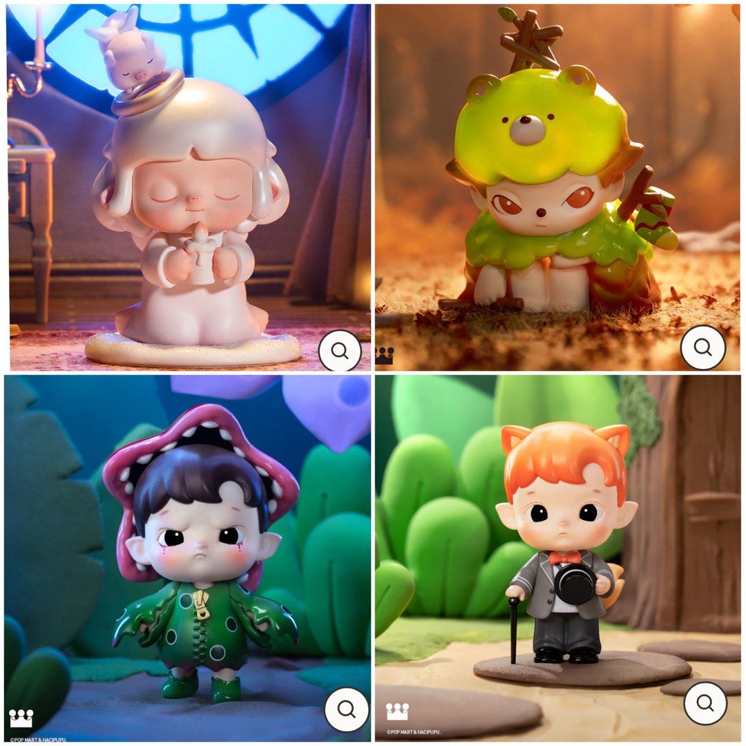 WTT/WTS Popmart blind box- crybaby, labubu,hacipupu,pucky,teletubbies ...