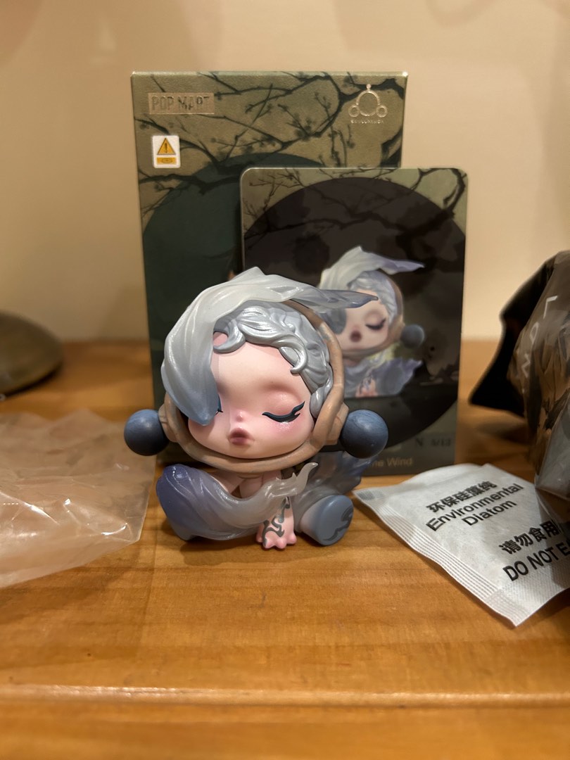 Popmart Skullpanda The Wind Ink Plum Series, Hobbies & Toys, Toys ...