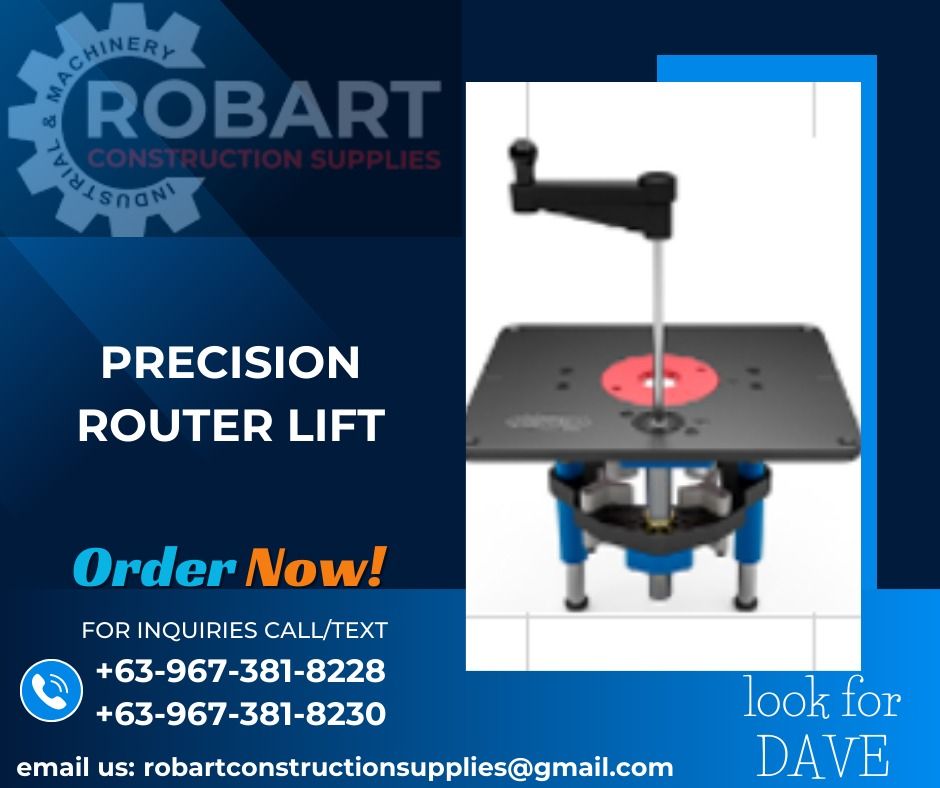 PRECISION ROUTER LIFT, Commercial & Industrial, Construction Tools ...