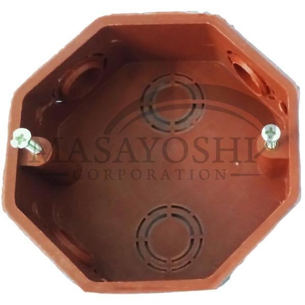 Pvc Junction Box with 2 Screw Octagonal | Junction Box | Screw ...