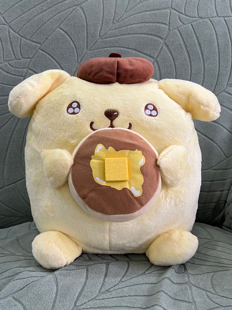 RARE Pompompurin Gourmet Pancake (Sparkle Eyes) BIG Plush, Hobbies ...