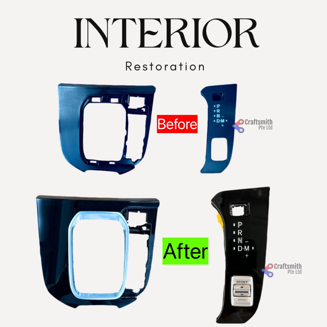 Repair Car Console Panel Cover / Restoration Car Interior Panel Cover ...