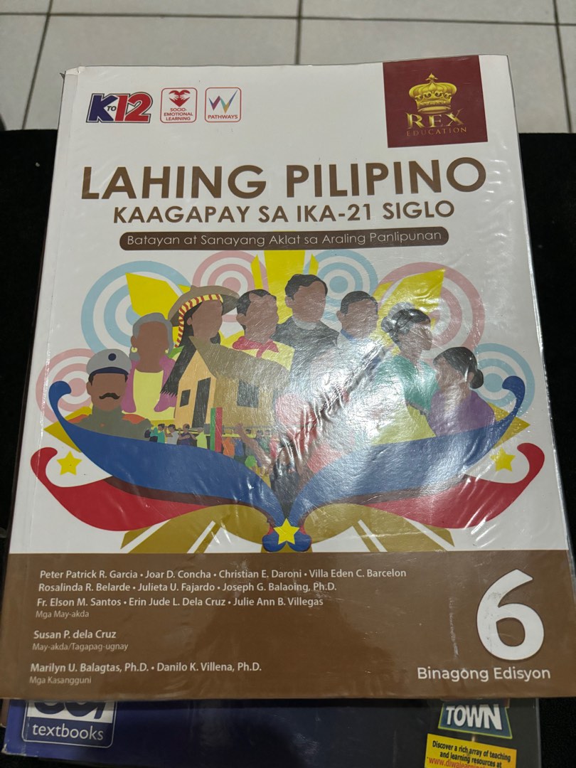 Rex Lahing Pilipino Kaagapay sa Ika-12 Siglo Grade 6 (Binagong Edisyon ...