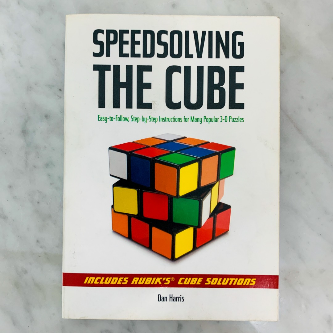 RUBIK's CUBE | Speedsolving The Cube Book | CUBE Solutions - Easy to ...