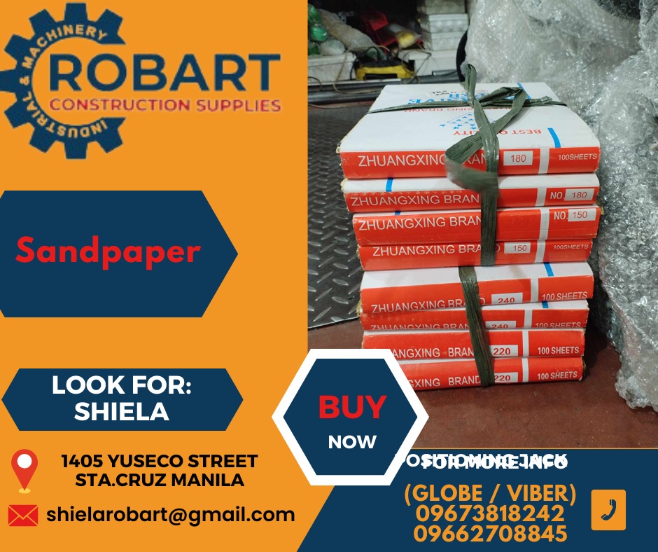 Sandpaper, Commercial & Industrial, Construction Tools & Equipment on ...