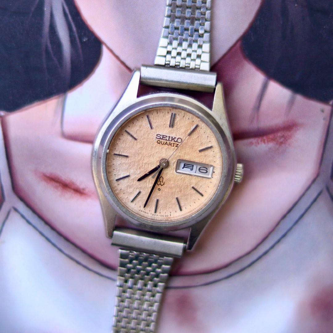Seiko Lady 7903-0030, Fesyen Wanita, Jam Tangan di Carousell
