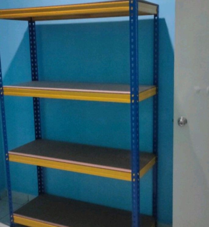Shelves RAK BESI 4 TINGKAT, Furniture & Home Living, Furniture, Shelves ...