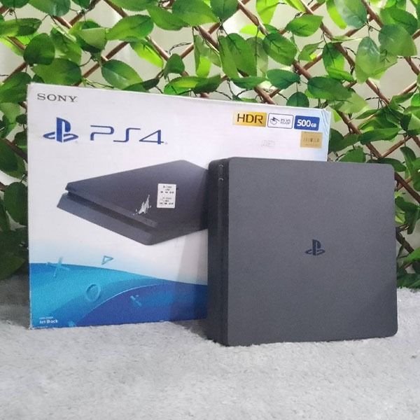 Sony Playstation PS4 Jet Black 500G CUH-2202A, Video Gaming, Video Game ...