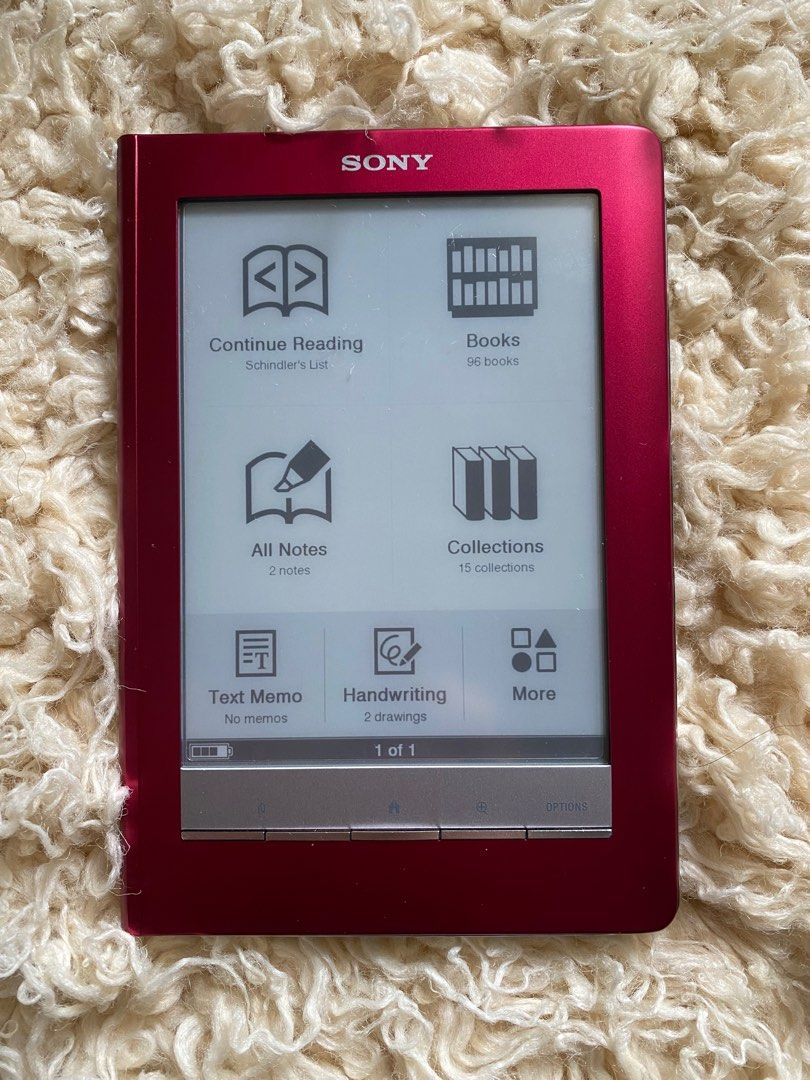 Sony PRS-600 Reader, Mobile Phones & Gadgets, E-Readers on Carousell