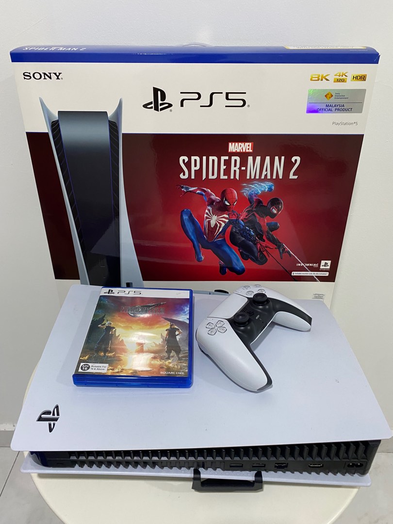Sony PS5 FREE 1 game (FF7 Rebirth), Video Gaming, Video Game Consoles ...