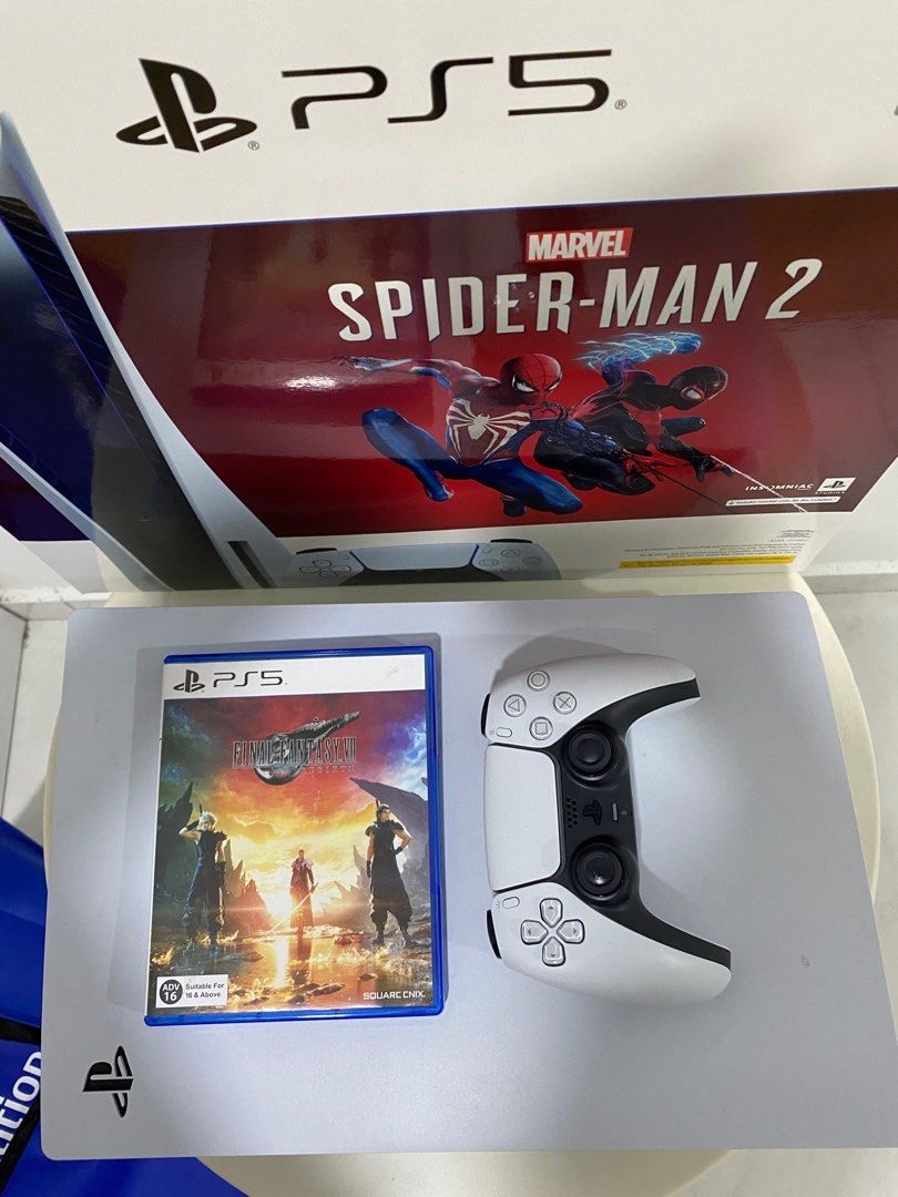Sony PS5 FREE 1 game (FF7 Rebirth), Video Gaming, Video Game Consoles ...