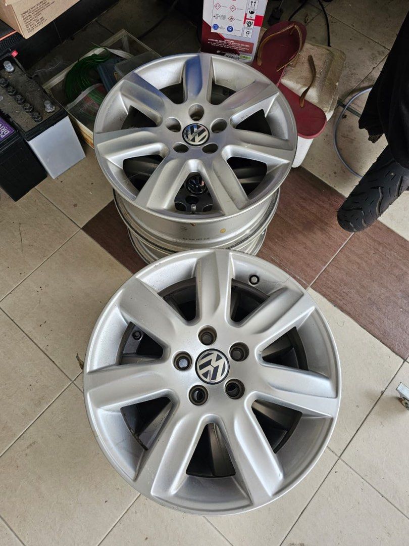 Sport rims original volkswagen polo, Auto Accessories on Carousell