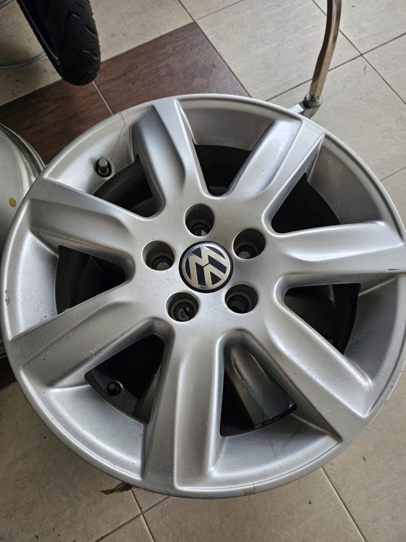 Sport rims original volkswagen polo, Auto Accessories on Carousell