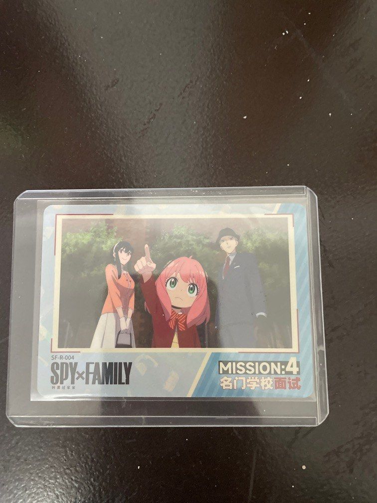 Spy X Family Card, Hobbies & Toys, Memorabilia & Collectibles, Fan ...