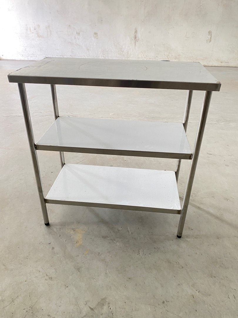 New Stainless Steel table rack, Furniture & Home Living, Kitchenware ...