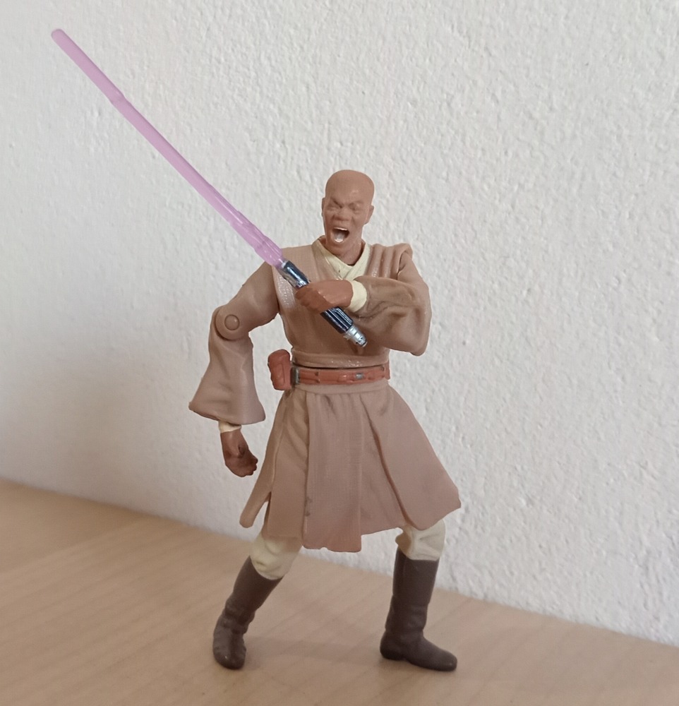 Star Wars AOTC Mace Windu figure, Hobbies & Toys, Toys & Games on Carousell