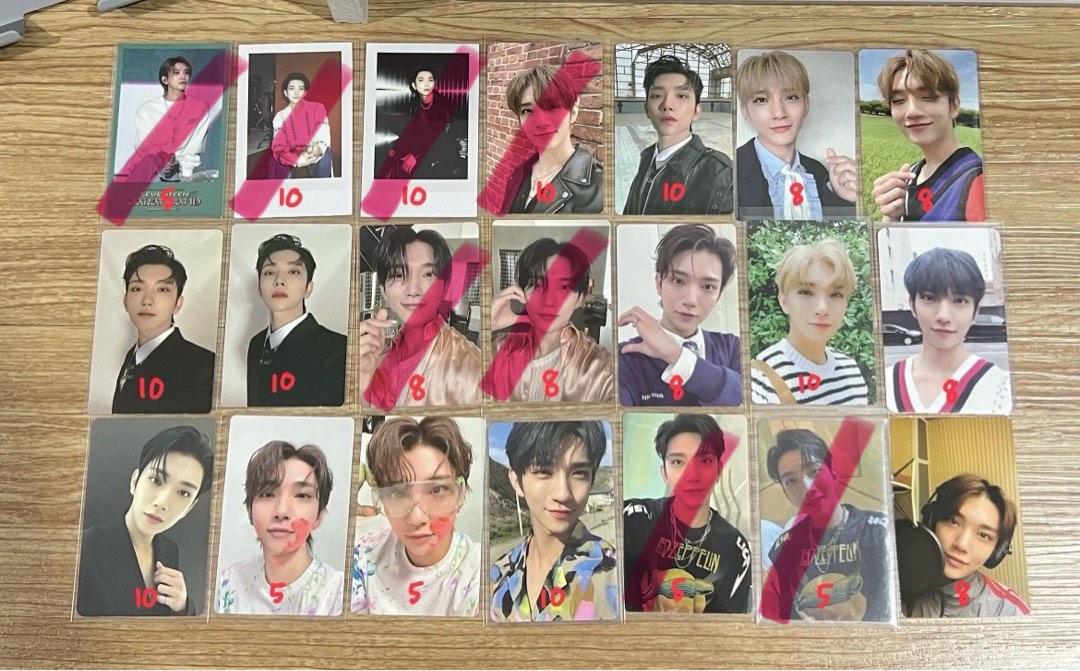 SVT Photocards, Hobbies & Toys, Collectibles & Memorabilia, K-Wave on ...
