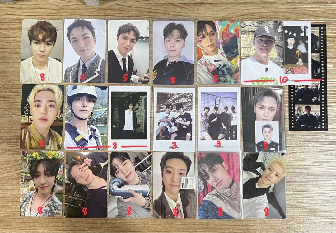 SVT Photocards, Hobbies & Toys, Collectibles & Memorabilia, K-Wave on ...