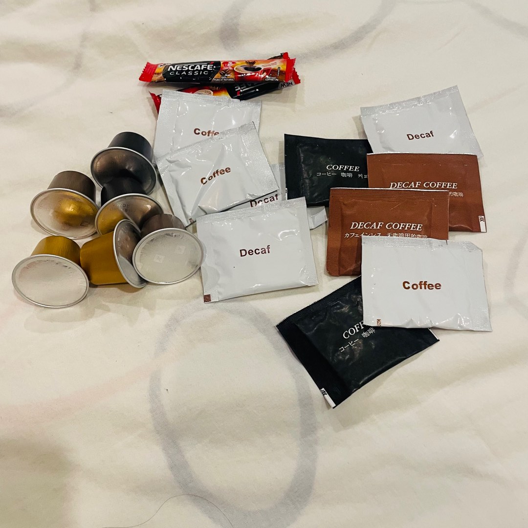 Take All! 17 Cups of Coffee Worth - Nespresso Capsules and Instant ...