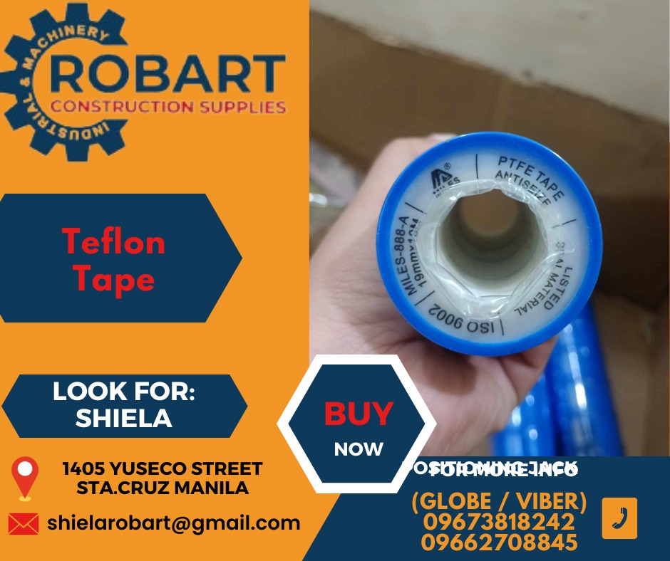 Teflon Tape, Commercial & Industrial, Construction Tools & Equipment on ...