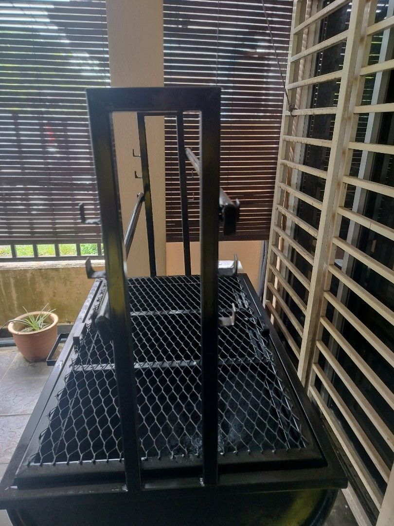 Tempat bbq dan bakar lemang, Furniture & Home Living, Outdoor Furniture ...