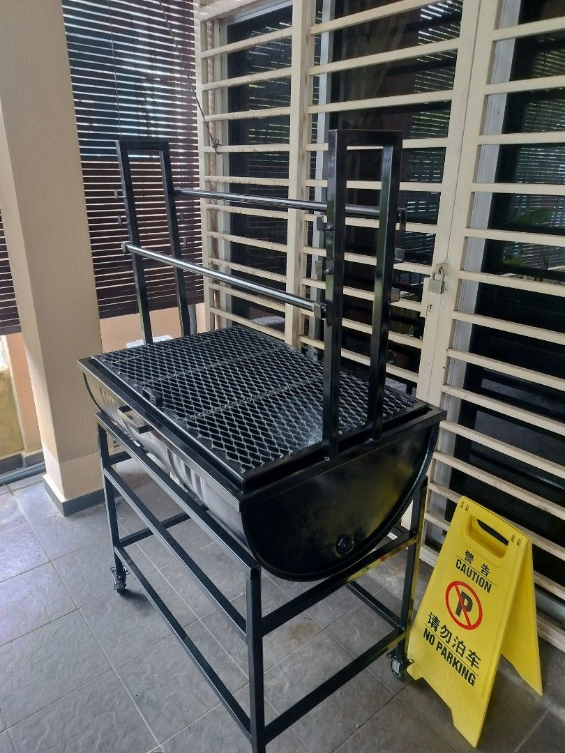Tempat bbq dan bakar lemang, Furniture & Home Living, Outdoor Furniture ...