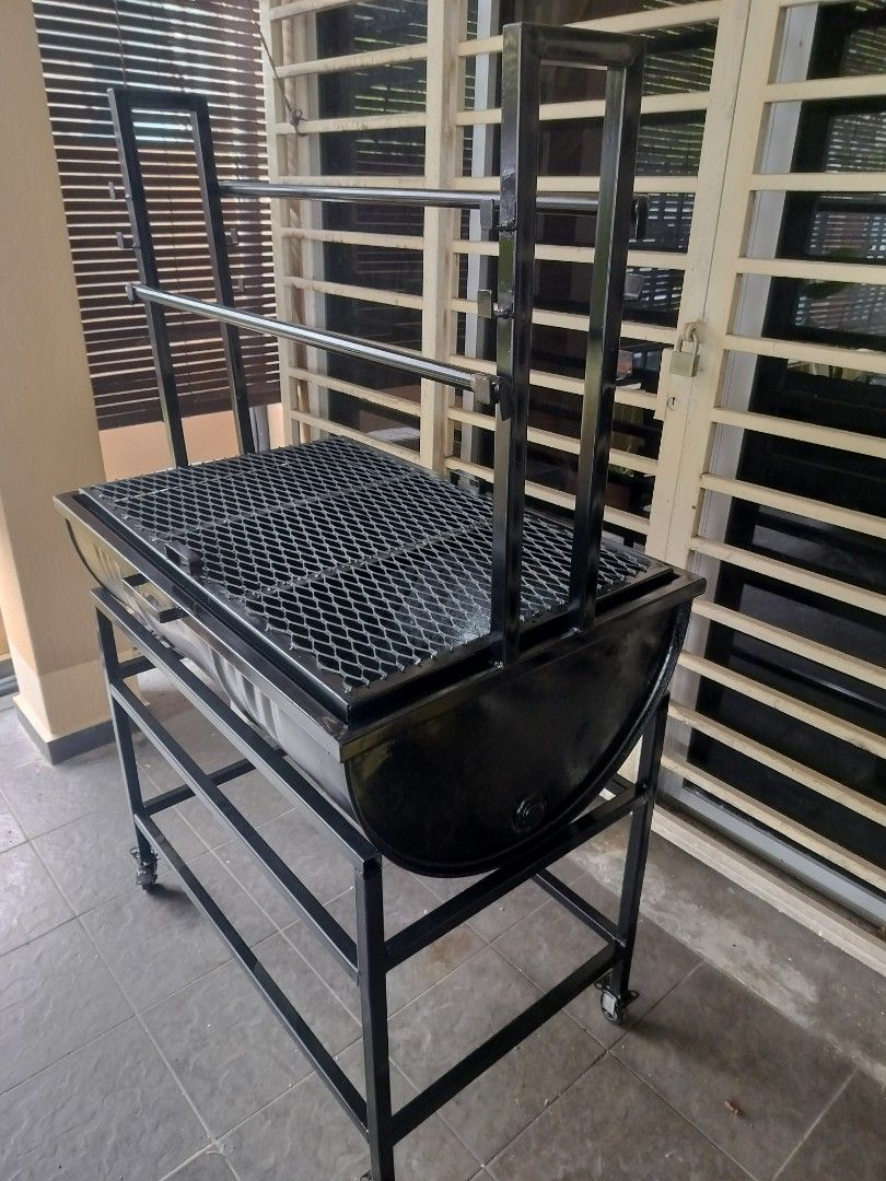 Tempat bbq dan bakar lemang, Furniture & Home Living, Outdoor Furniture ...