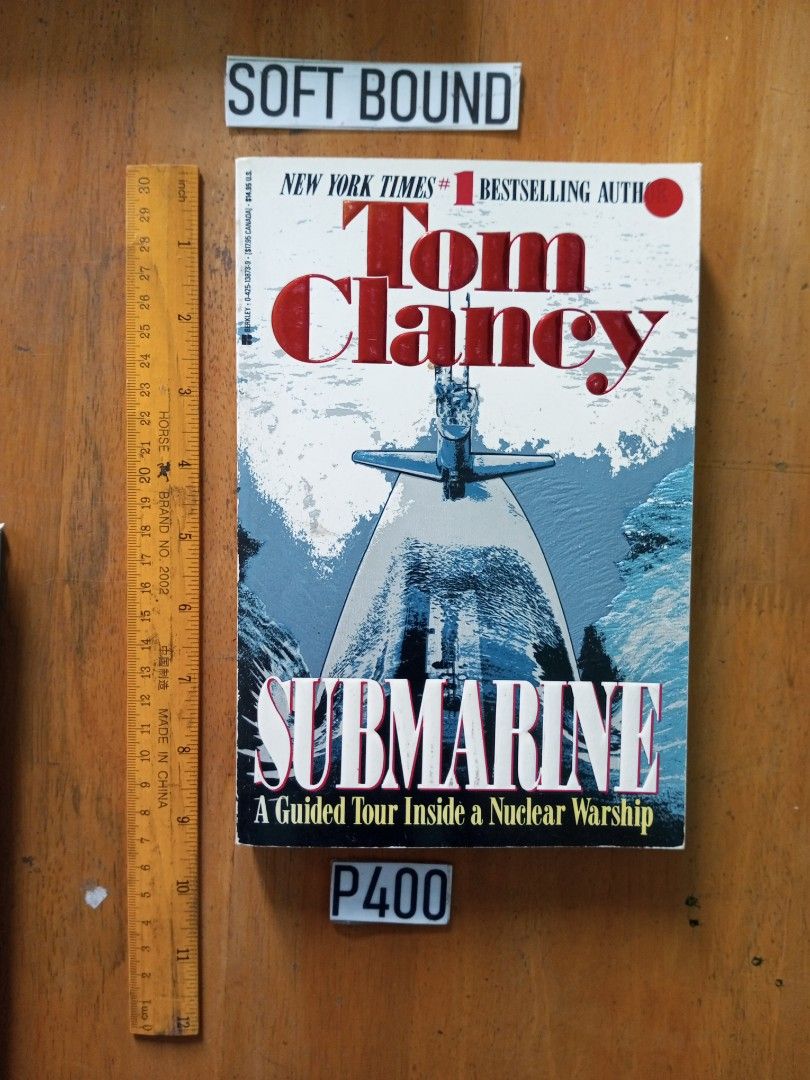 Tom Clancy Submarine, Hobbies & Toys, Books & Magazines, Fiction & Non ...