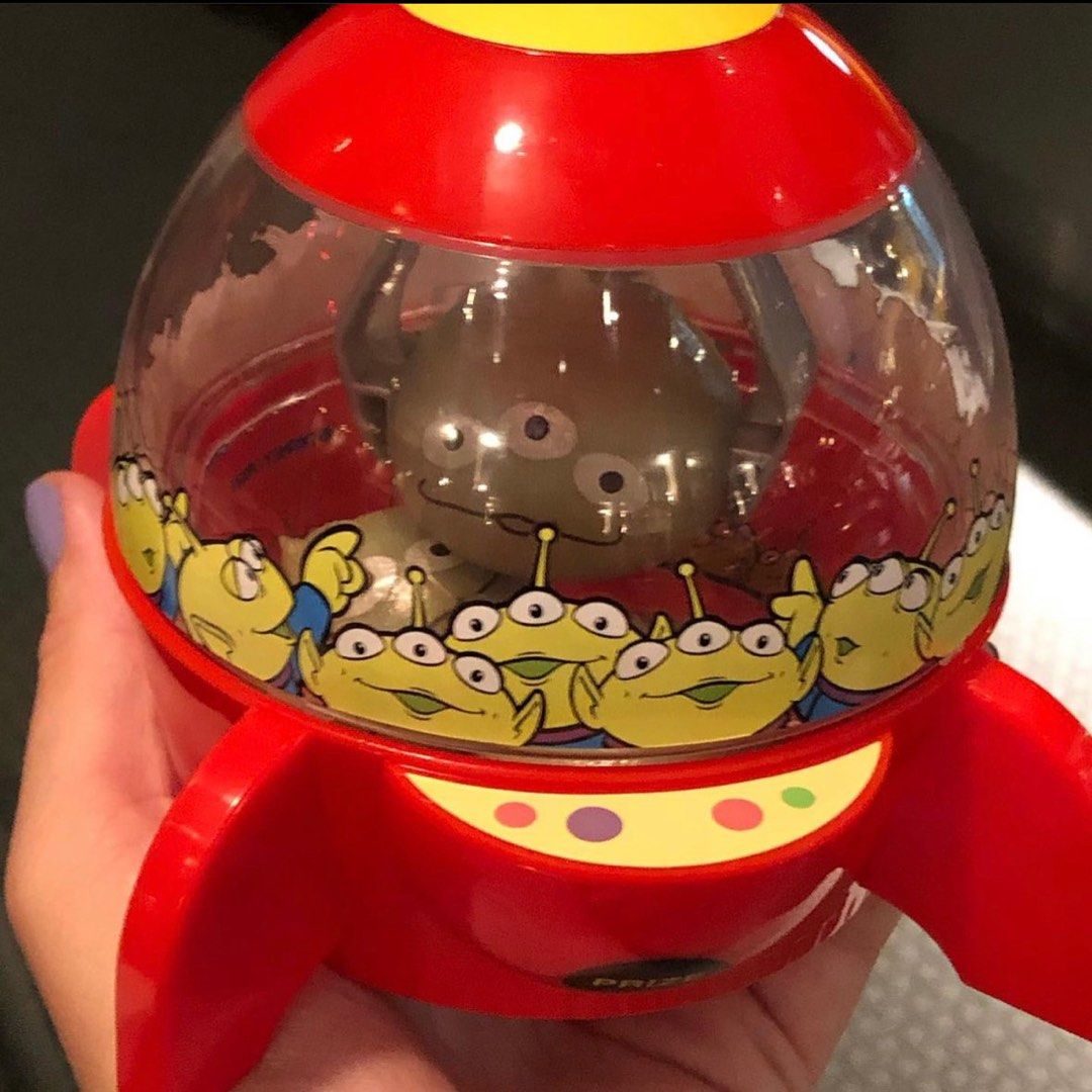 Toy Story Green Alien Tokyo DisneySea Mochi Case Candy Jar Crane ...