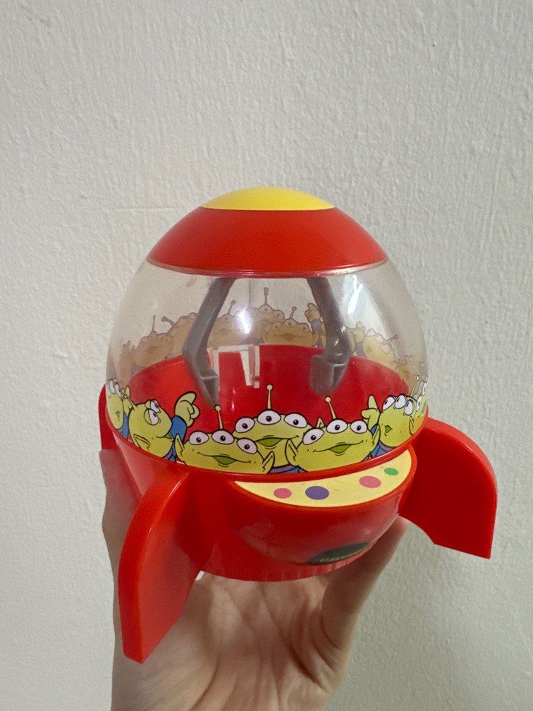 Toy Story Green Alien Tokyo DisneySea Mochi Case Candy Jar Crane ...