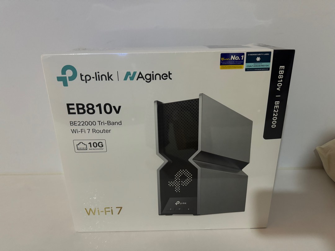 TP-Link EB810v 10G WiFi7 router, Computers & Tech, Parts & Accessories ...