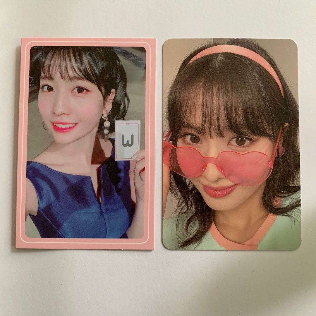 TWICE MOMO PHOTOCARDS, Hobbies & Toys, Memorabilia & Collectibles, K ...