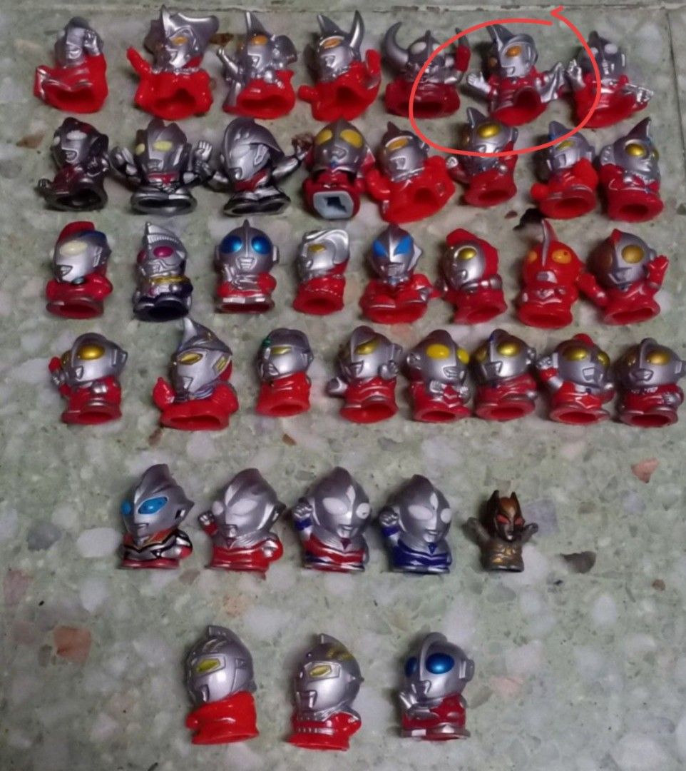 Ultraman Figure Chibi Fingerdoll Set, Hobbies & Toys, Toys & Games on ...