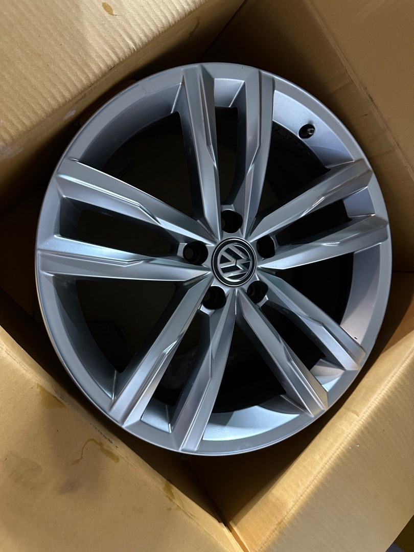 Used Vw Passat B8 Original rim, Car Accessories, Tyres & Rims on Carousell