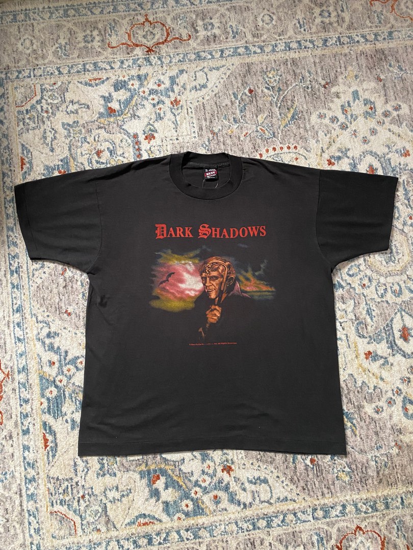 Vintage Dark shadows t-shirt, Men's Fashion, Tops & Sets, Tshirts ...