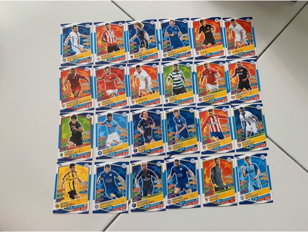 Vintage Football Collection Cards (RM2 each), Hobbies & Toys ...