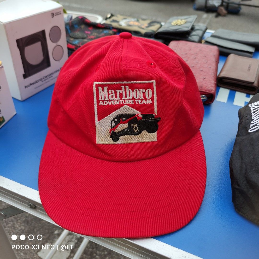 Vintage Marlboro Cap, Men's Fashion, Watches & Accessories, Cap & Hats ...