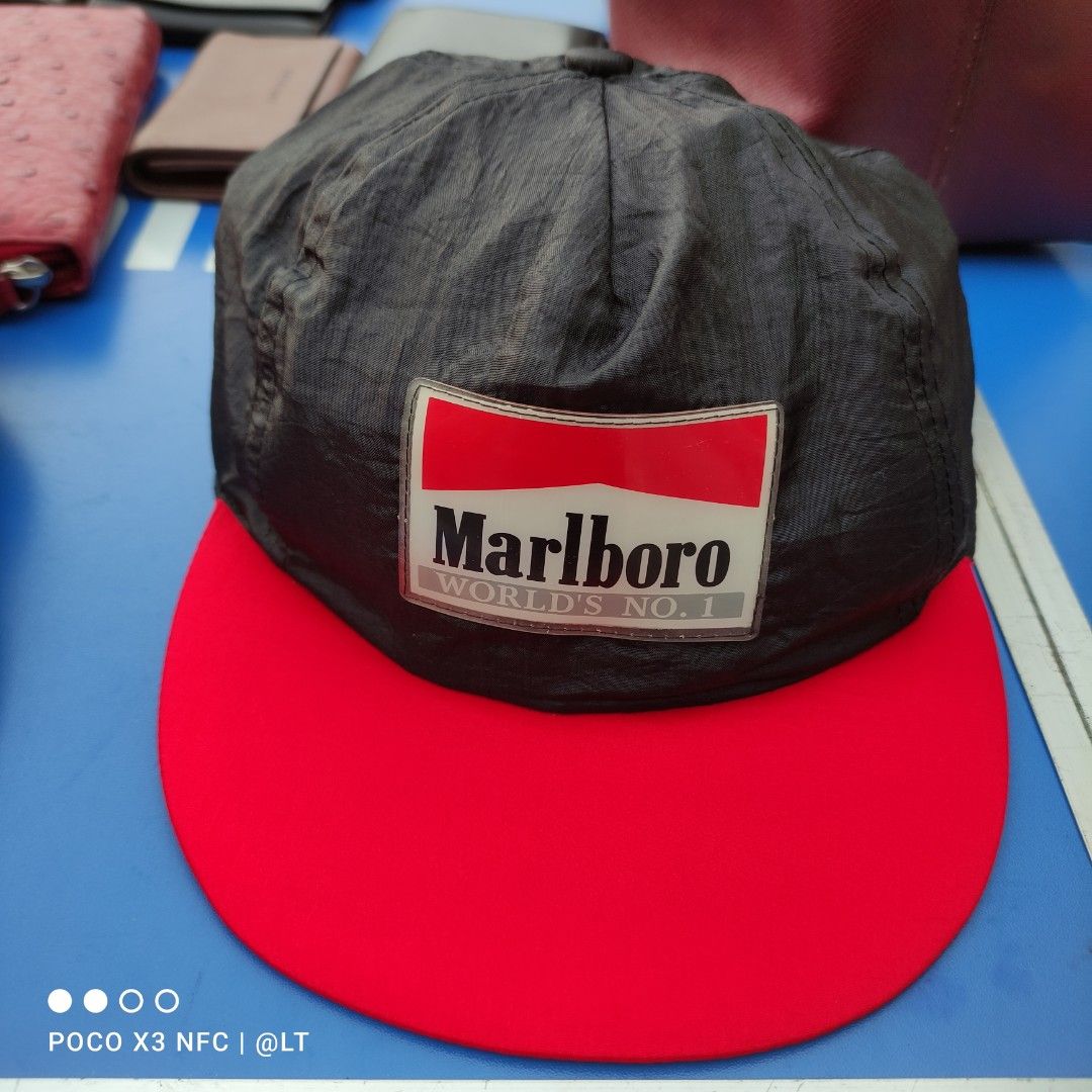 Vintage Marlboro Cap, Men's Fashion, Watches & Accessories, Cap & Hats ...