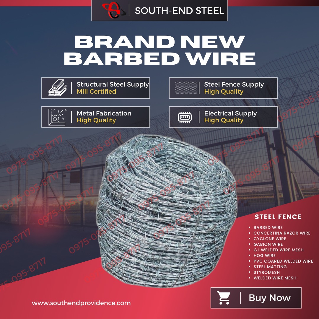 Wholesale Industrial Barbed Wire 25 kgs - Cyclone Wire - Hog Wire ...