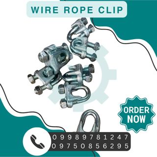 GI Wire Rope Clip 12mm, Commercial & Industrial, Industrial Equipment ...