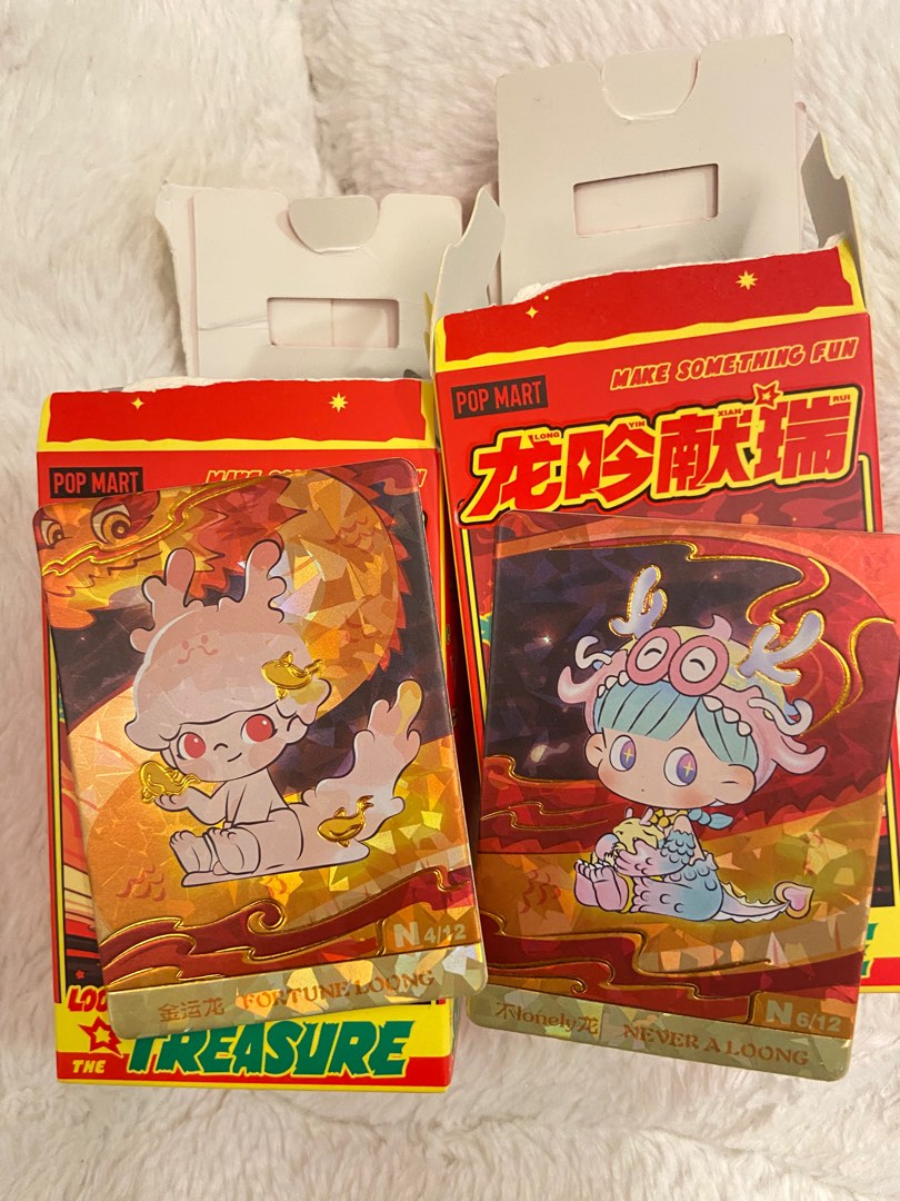 WTT Popmart dragon Dimoo LILOs set, Hobbies & Toys, Toys & Games on ...