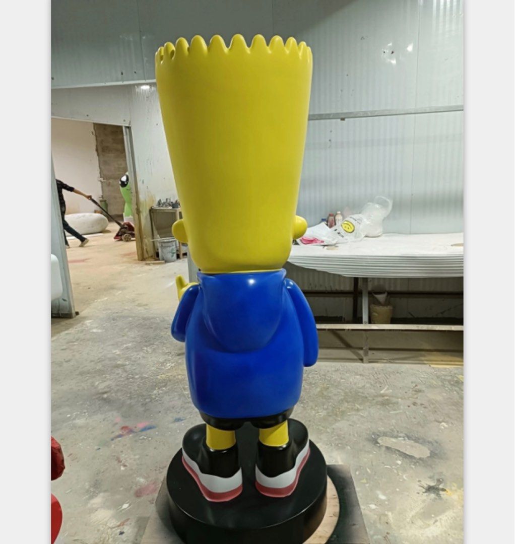 150cm Simpson Figure Statue Sculpture Life Size Cartoon Character Art ...