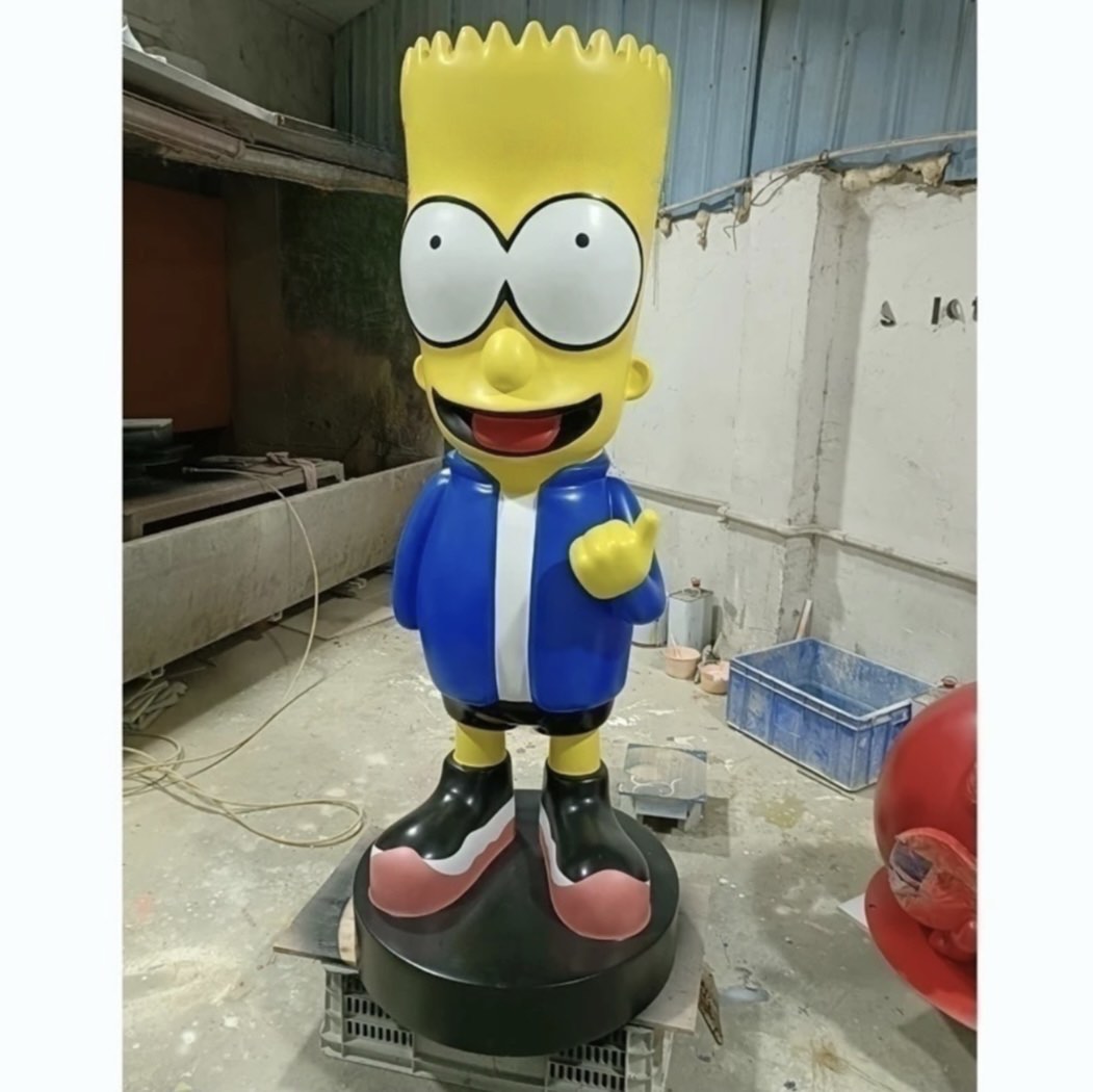 150cm Simpsons Figure Statue Sculpture Life Size Cartoon Character Art ...