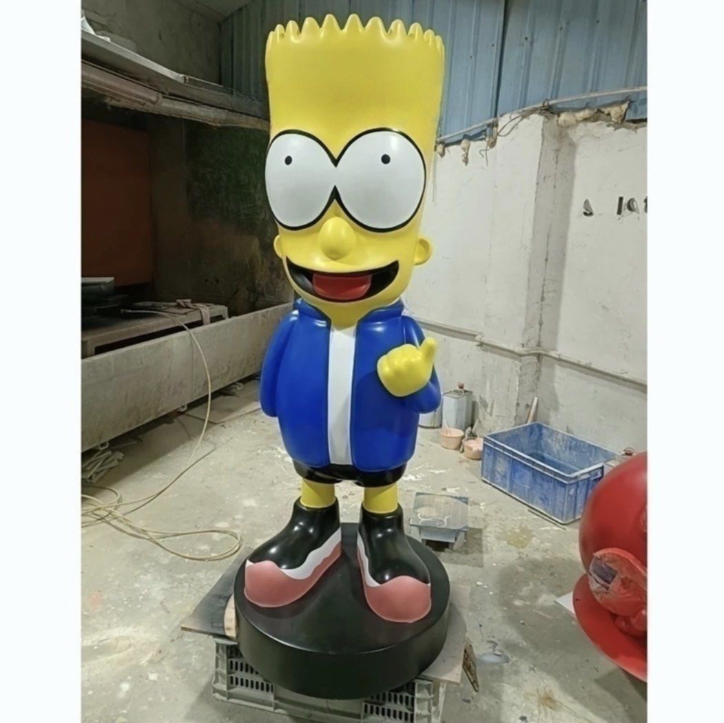 150cm Simpson Figure Statue Sculpture Life Size Cartoon Character Art ...